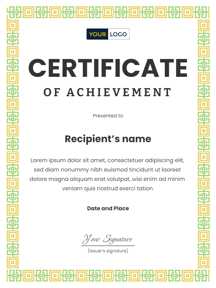 4 FREE Academy Certificate Templates Your Students Will Be Proud Of ...
