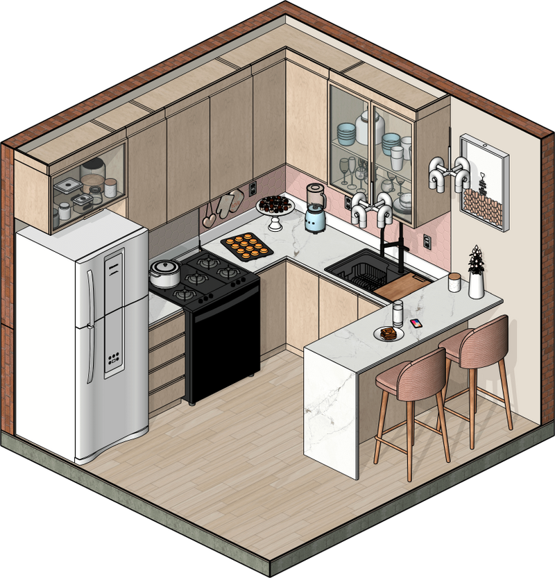 Parametric Revit Families for Interior Design | Blocks