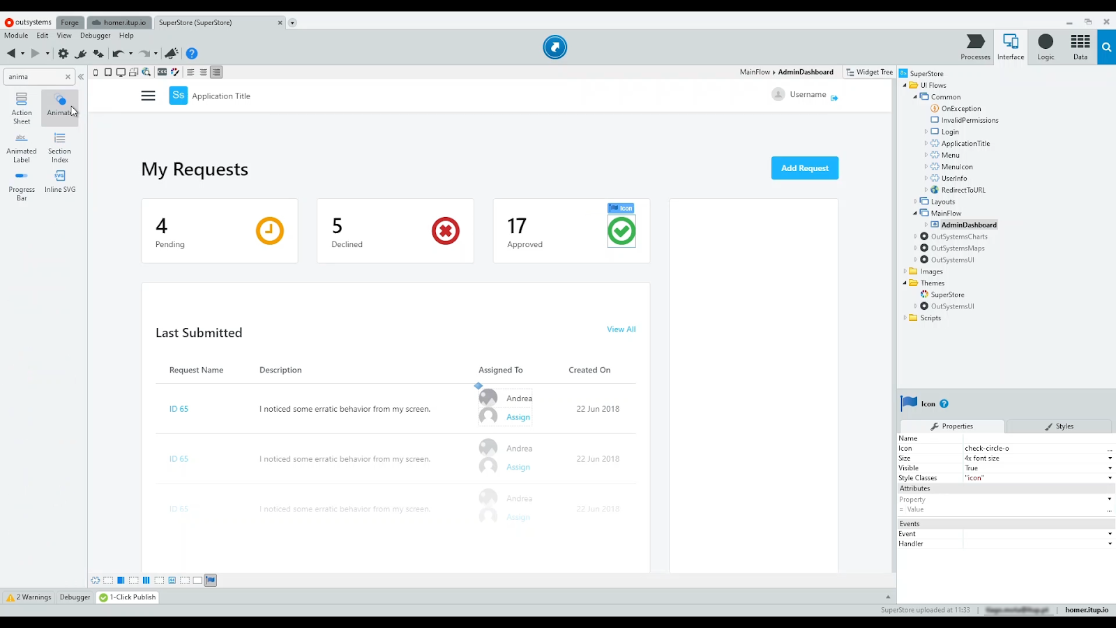 Tech Bites - How to animate your widgets | ITUp