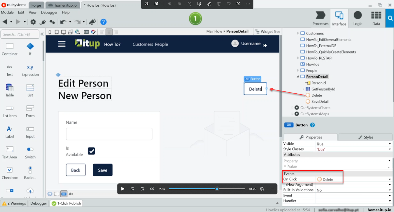 Tech Bites - How to quickly create elements using only drag and drop | ITUp