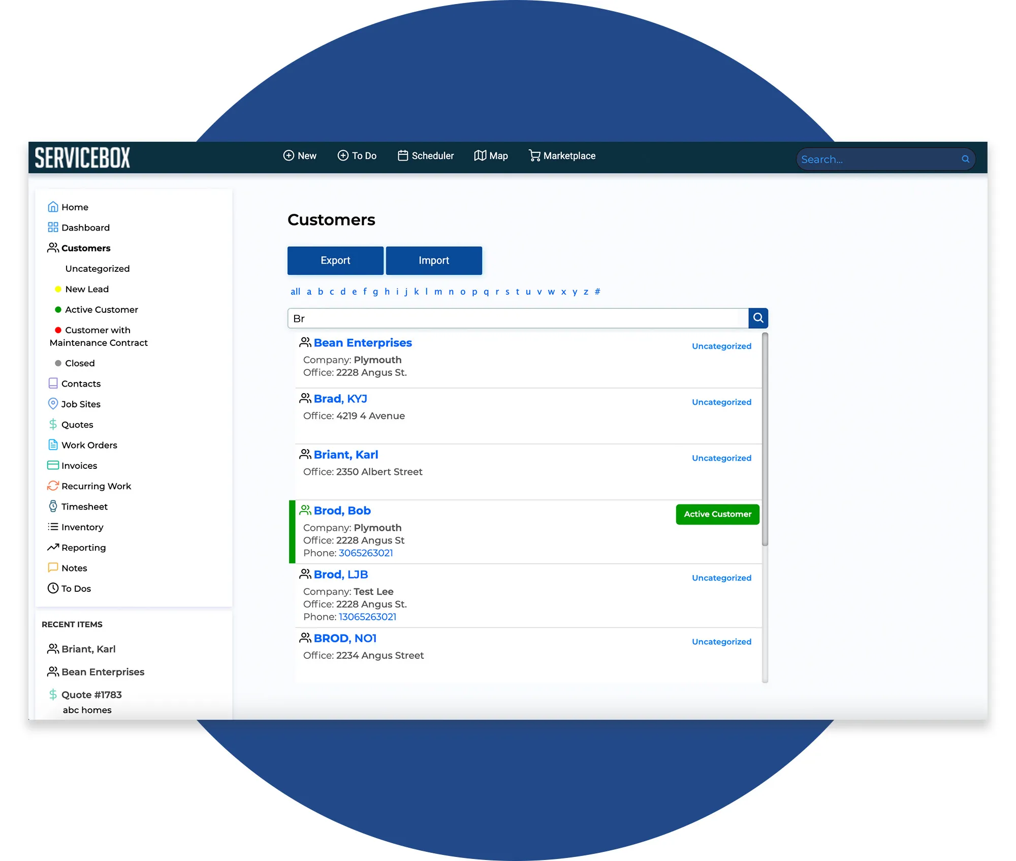 Servicebox | Customer Information Management Software