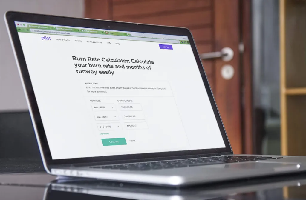 Startup Burn Rate Calculator - Calculate Your Runway | Pilot Blog