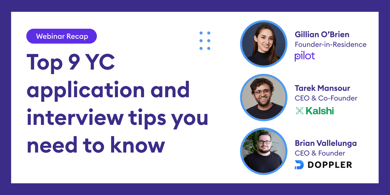 YC Application and Interview Tips & Advice | Pilot Blog