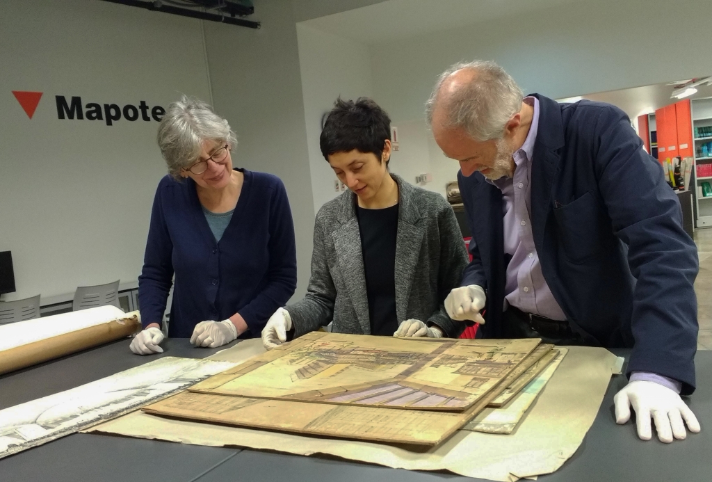 Visita del arquitecto David Fixler