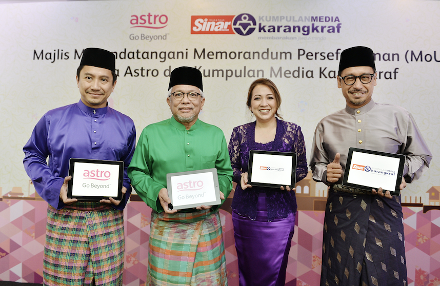 Astro and Karangkraf form Strategic Partnership to Create and ...