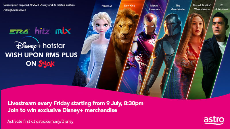 Astro host series of livestreams to celebrate first month with Disney+ ...