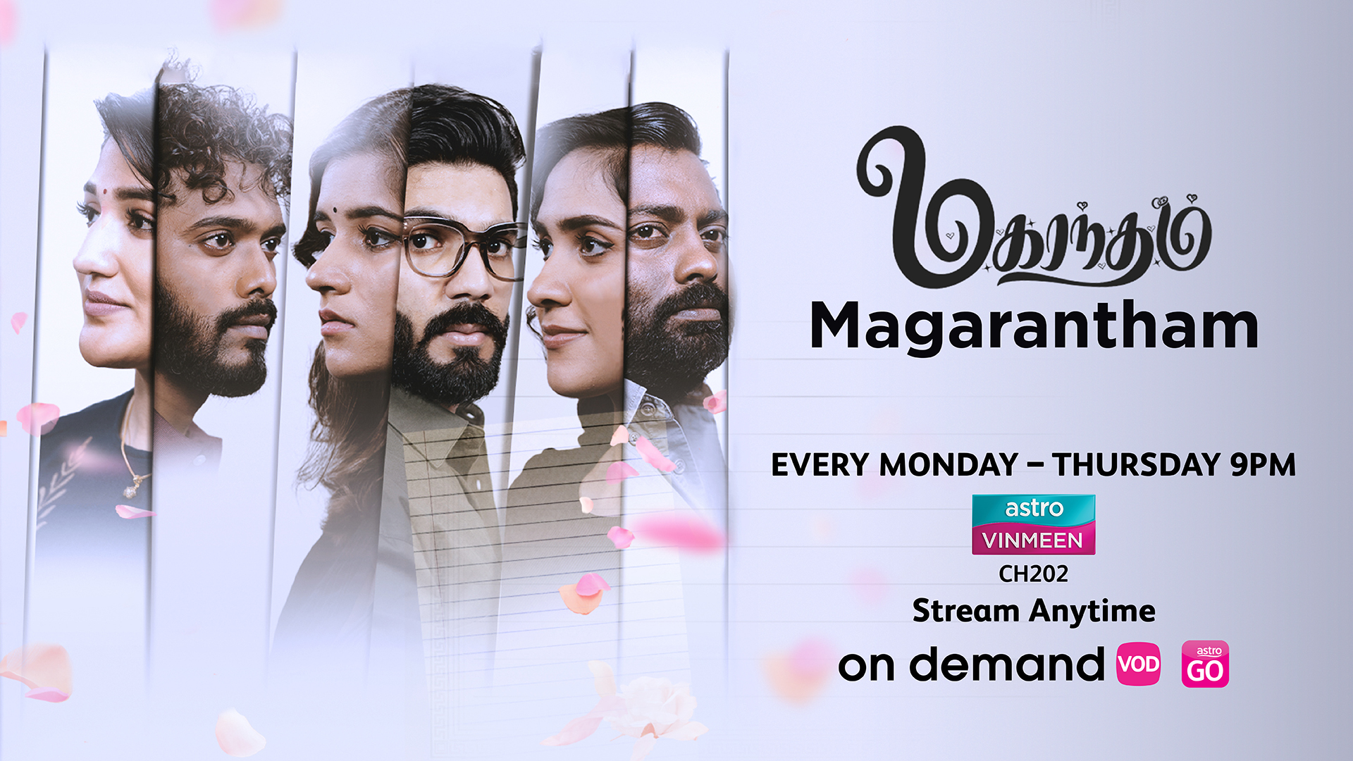 Local Tamil romance series ‘Magarantham’ premieres on Astro Vinmeen (Ch ...