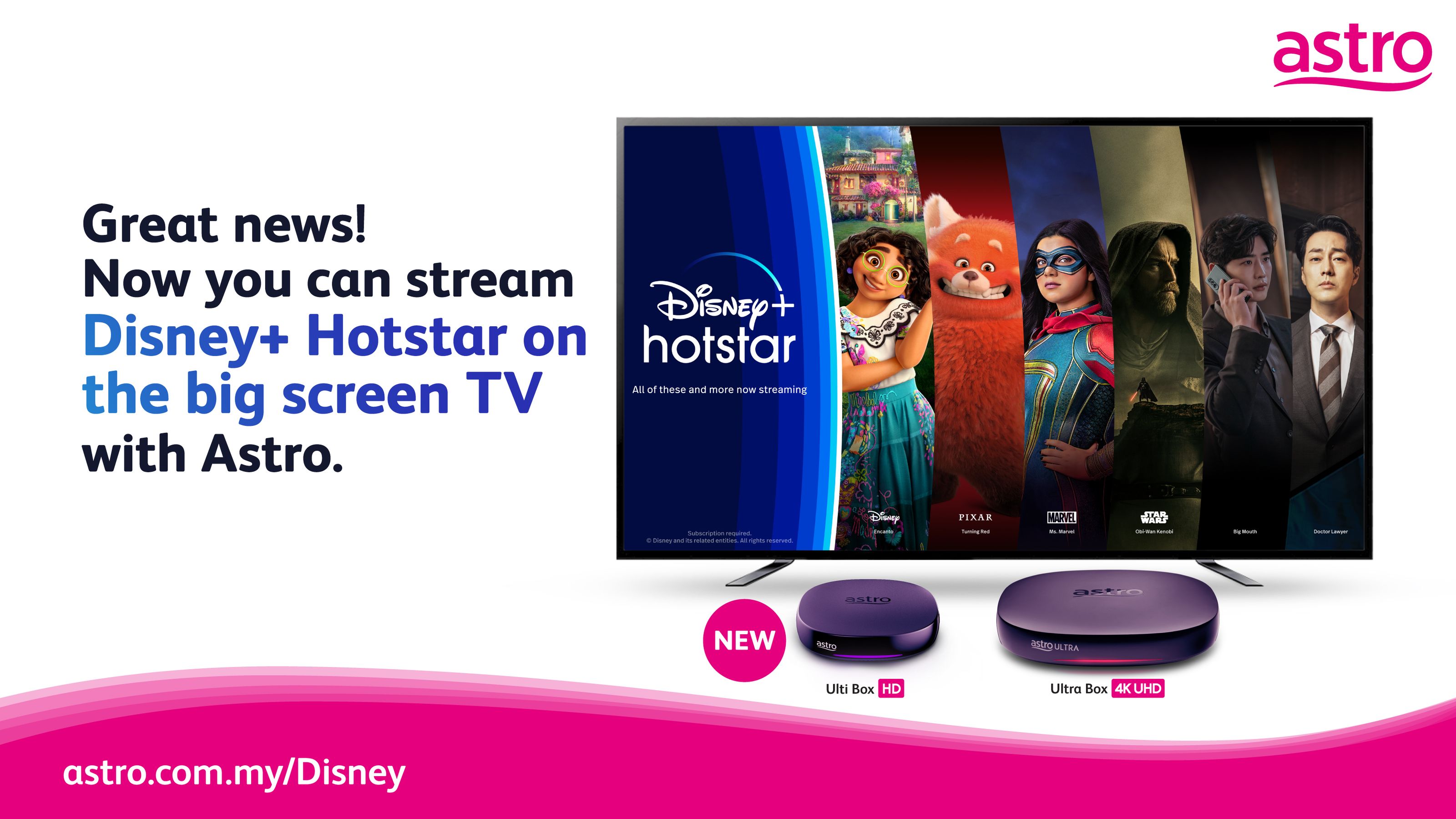 Astro Introduces the Disney+ Hotstar App on the Ulti Box | Press ...