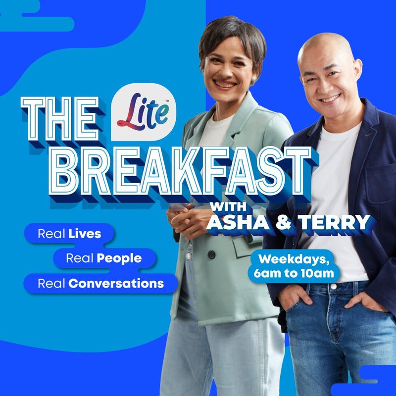 Lite FM introduces the new Lite Breakfast with Asha and Terry | Press ...