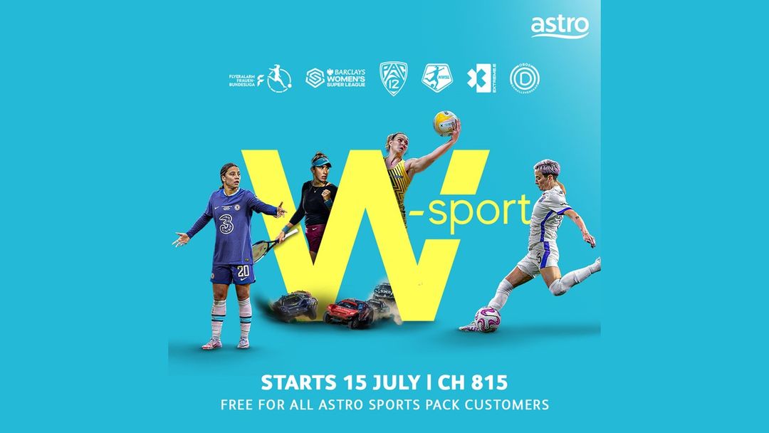 Astro partners W-Sport to bring dedicated women’s sports channel to ...