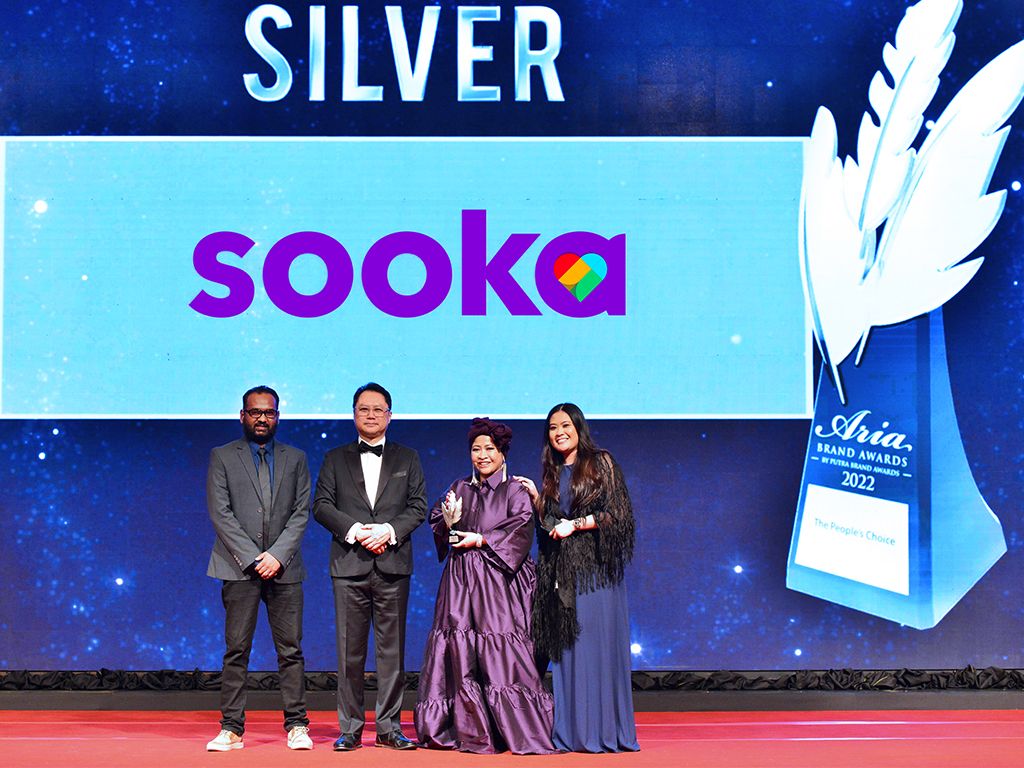 sooka wins a Silver Award at The Putra Aria Brand Awards 2022 | Press ...