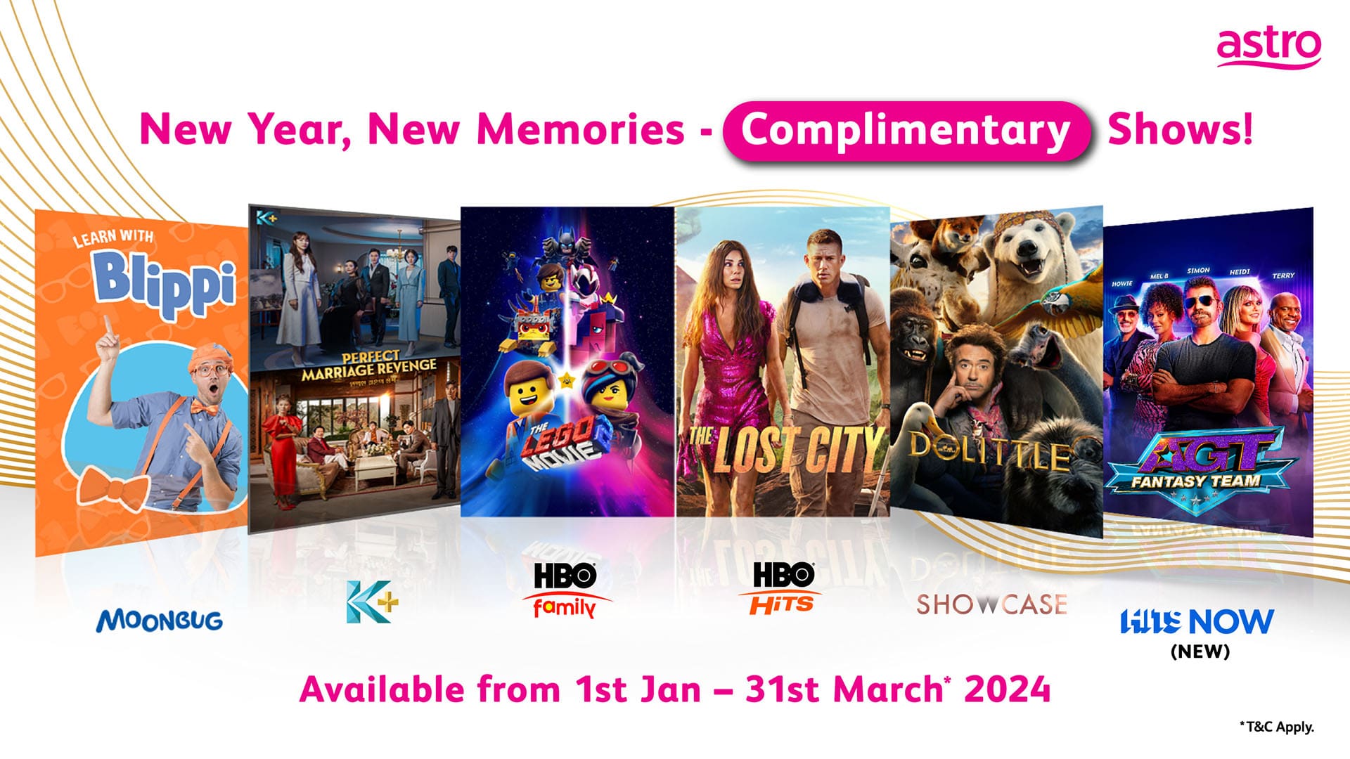 Astro Welcomes the New Year with HITS NOW and 6 FREE Channel Previews ...