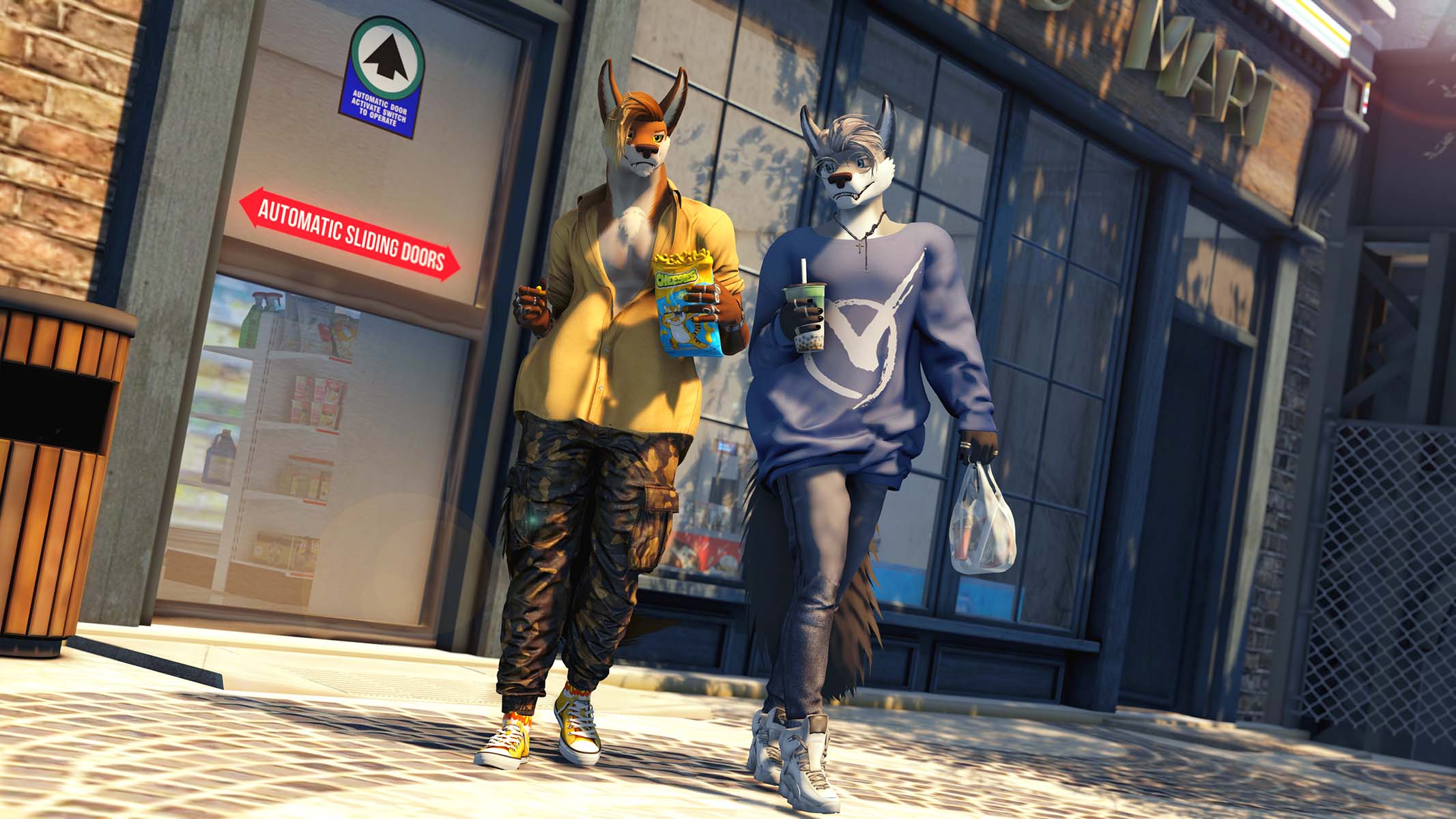 Furry in Second Life