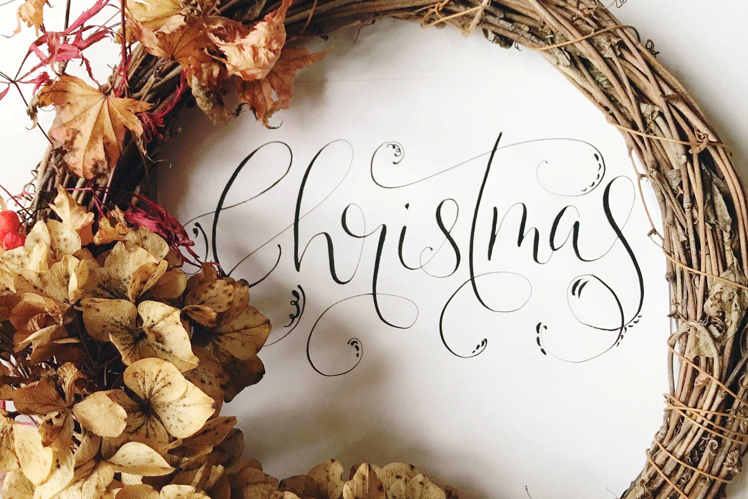 Festive Calligraphy , with Sally Riches — from the People Powered Press