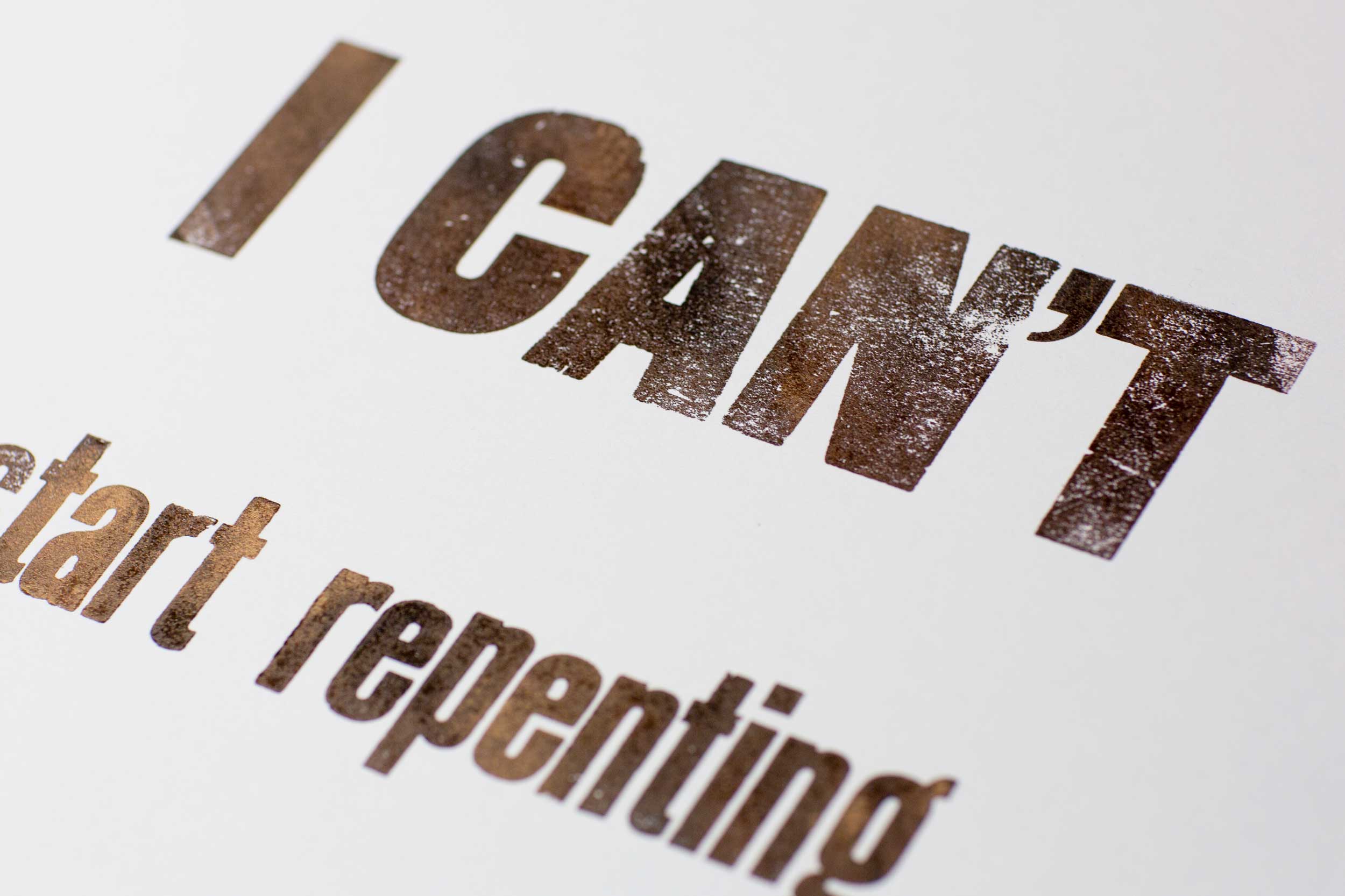 Introduction to Letterpress Printing, with Oli Bentley — from the ...