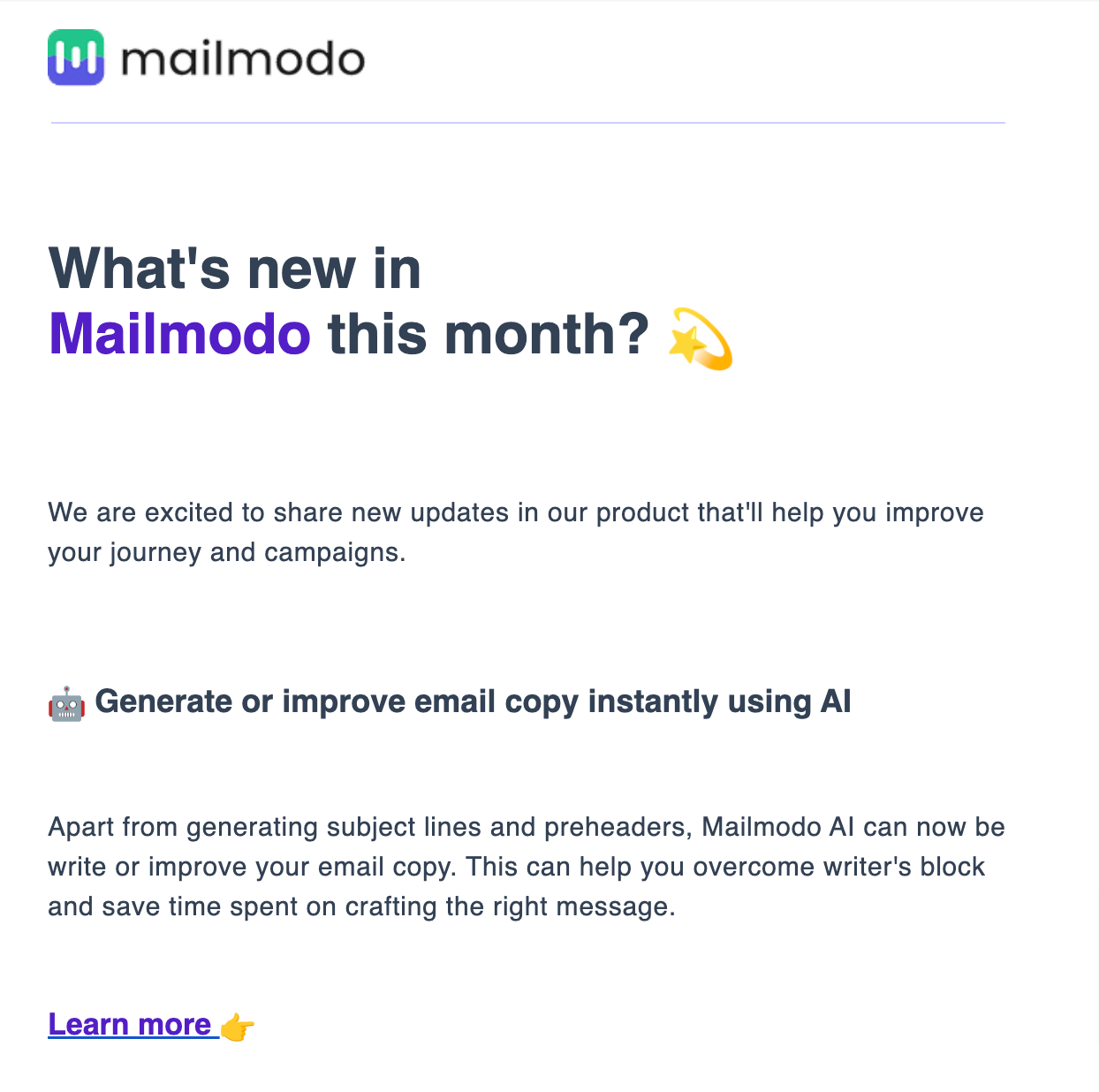 10 Best Product Update Email Examples