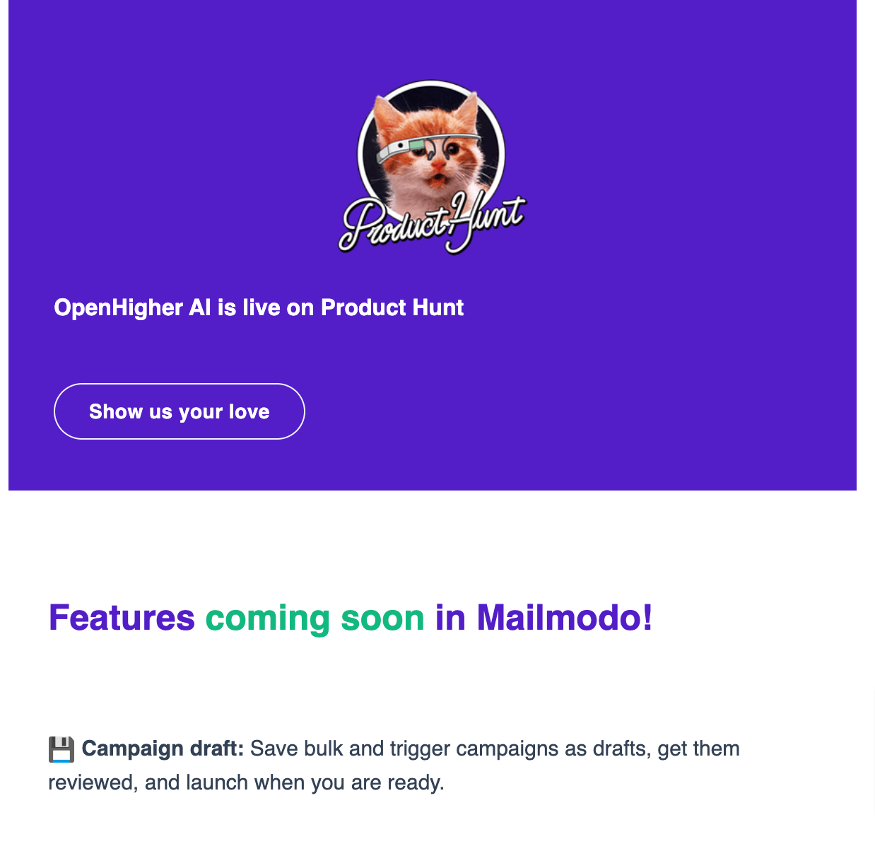 10 Best Product Update Email Examples