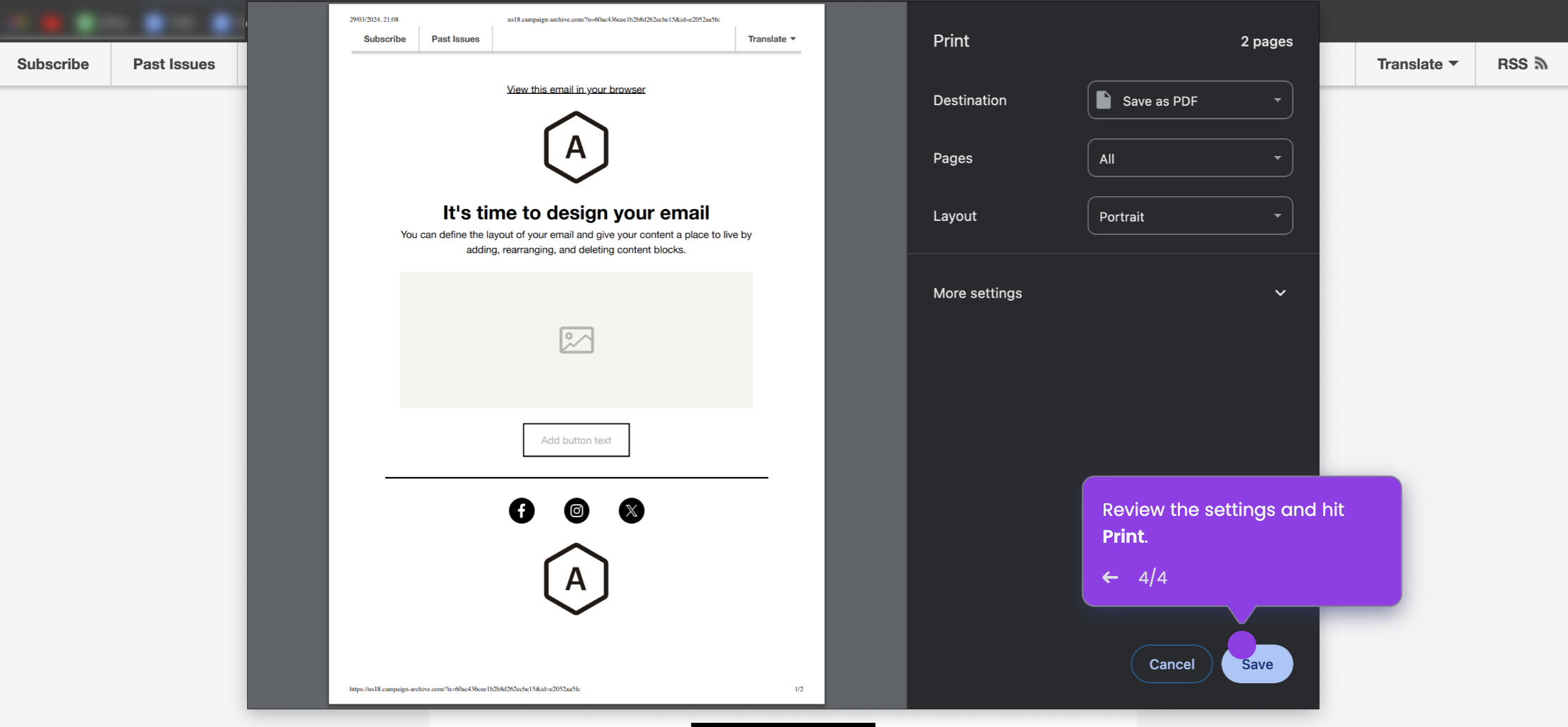 How to Download Mailchimp Email as PDF: 1-Min Guide