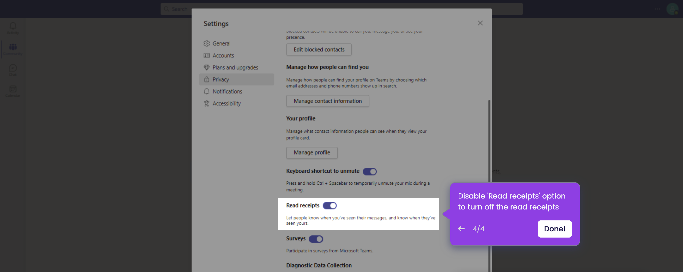 How to Turn Off Read Receipts on Teams: 1-Min Guide