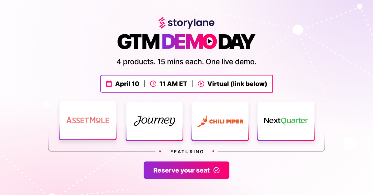 GTM Demo Day: Sales Acceleration Software