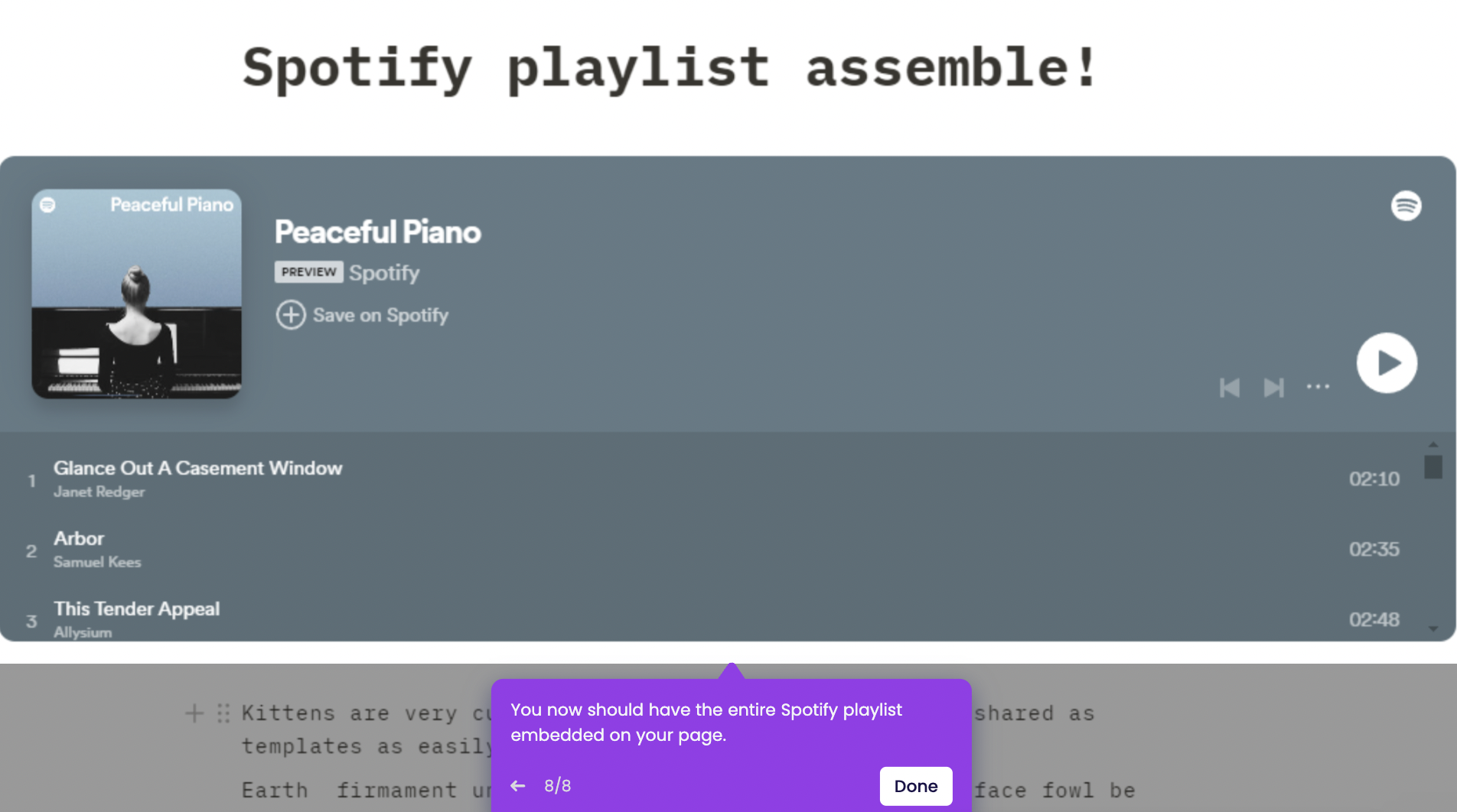How to Add Spotify Playlist to Notion: 1-Min Guide