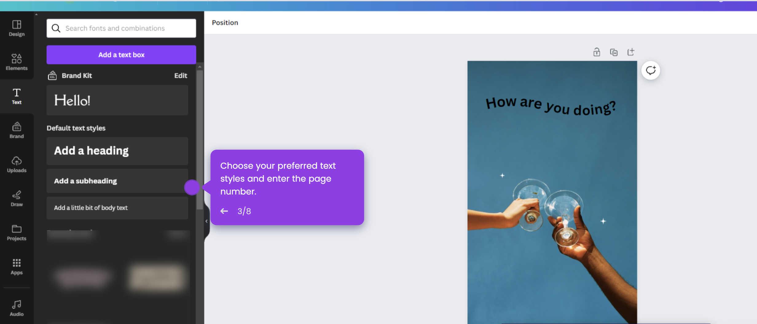 How to Add Page Numbers in Canva: 1-Min Guide