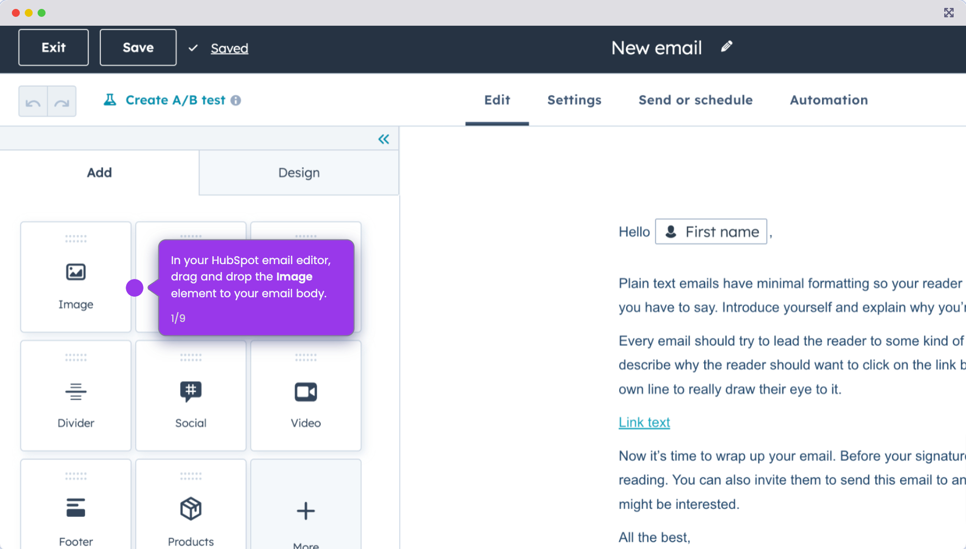 How to Add GIF to HubSpot Email - 1 Min Guide