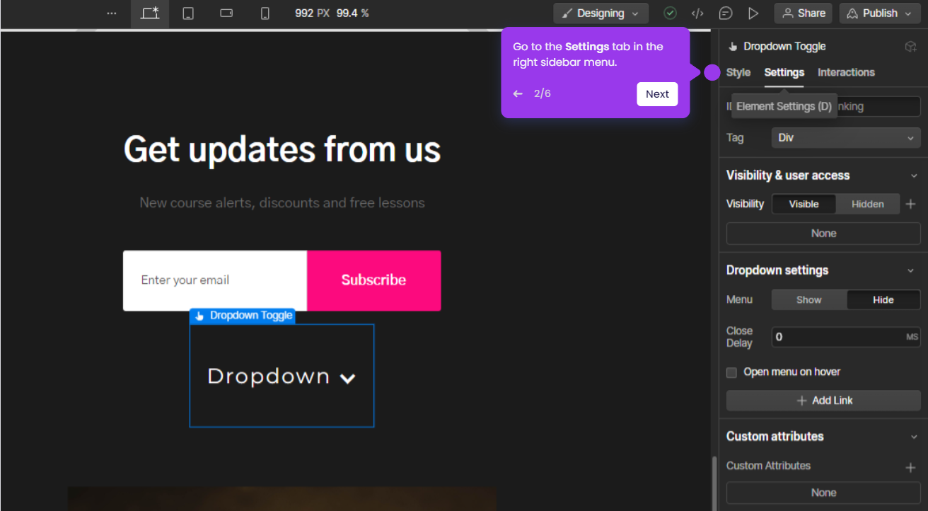 How To Edit Drop Down Menu In Webflow: 1-Min Guide