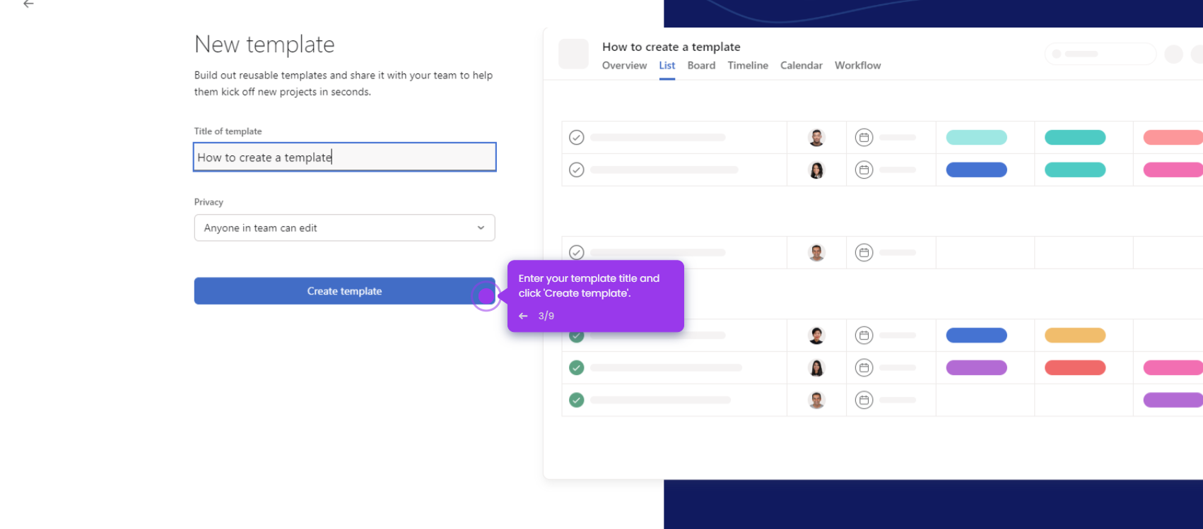 How to Create a Template in Asana: 1-Min Guide