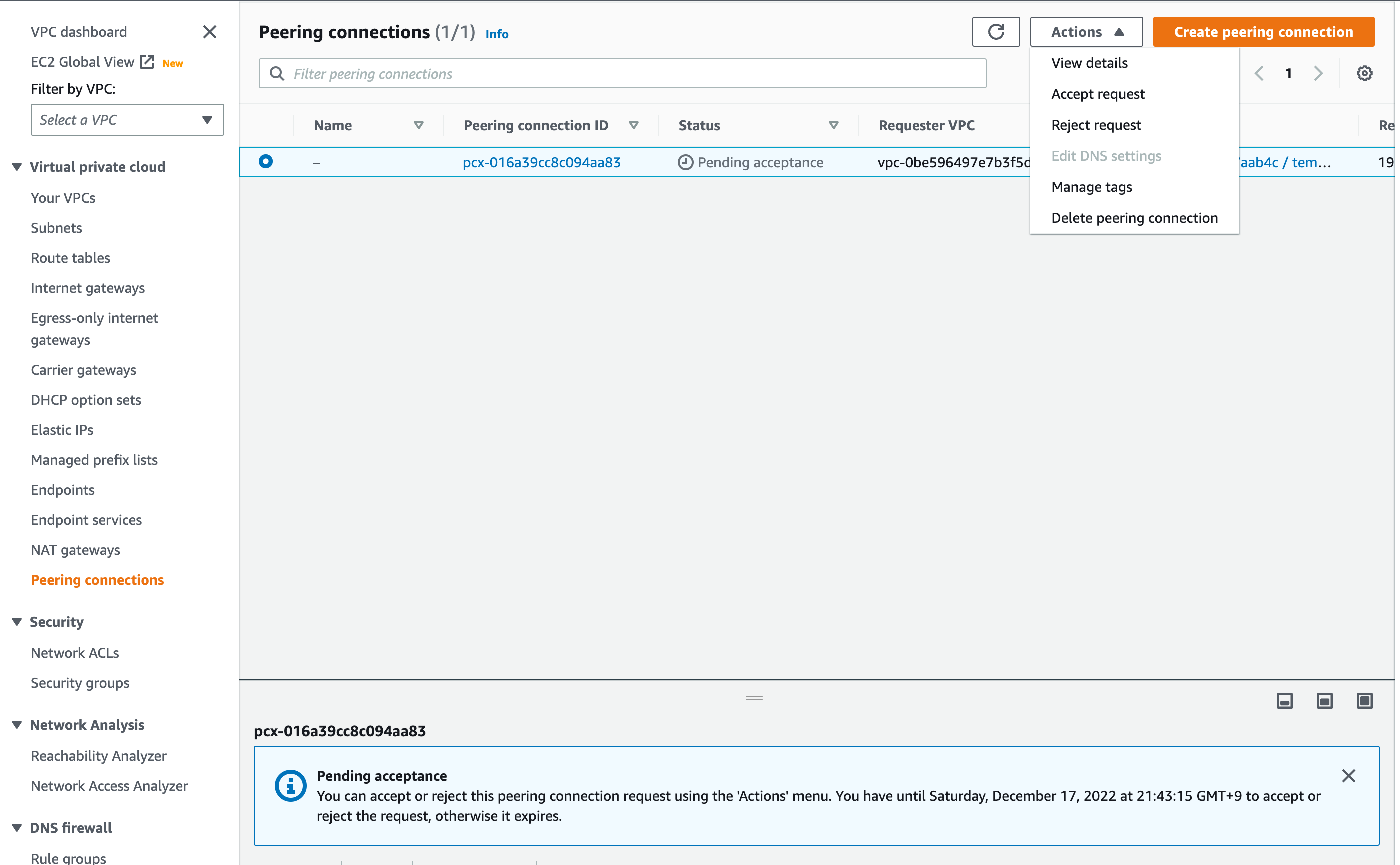 Securely Connecting Lambda to MongoDB Atlas through VPC Peering