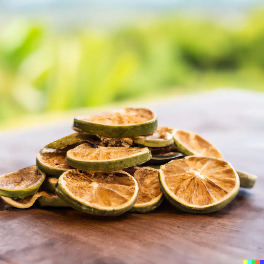 Dried Lime Fruit Snack | Commercial Dehydrators