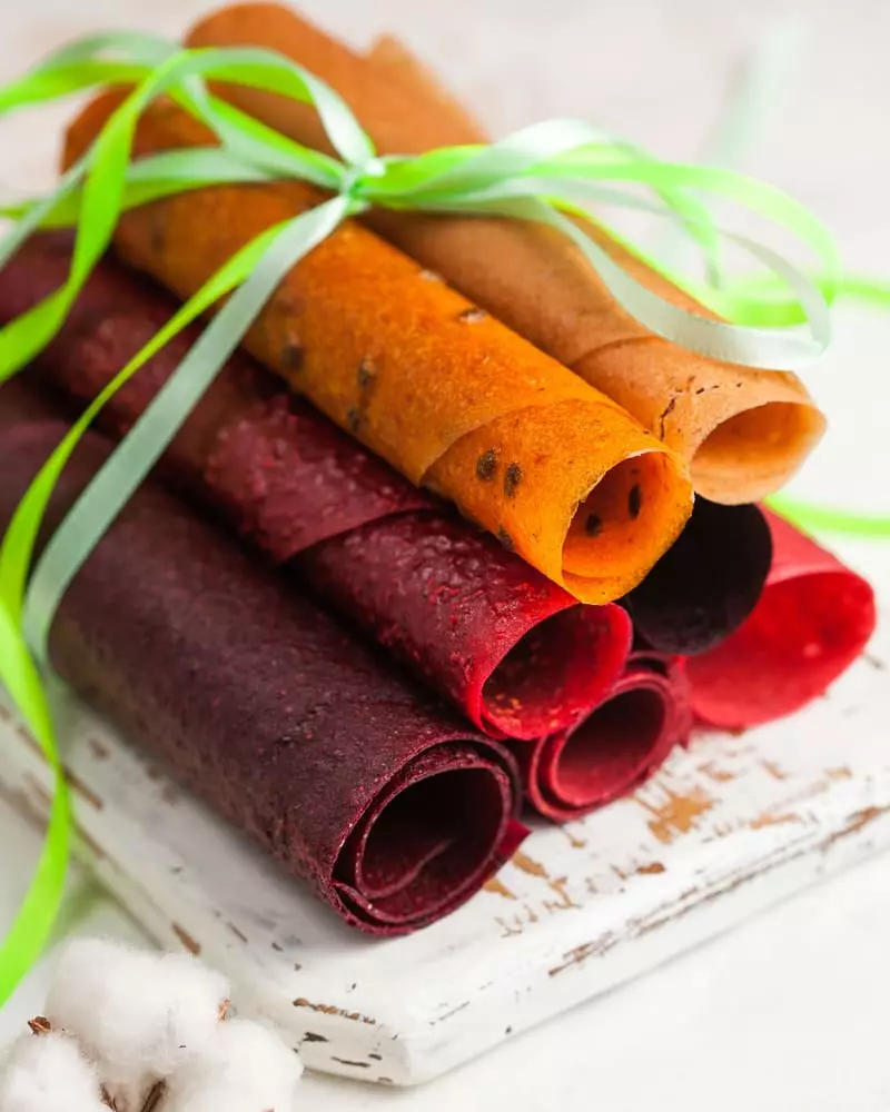 Strawberry Kisses Fruit Roll Ups | Commercial Dehydrators