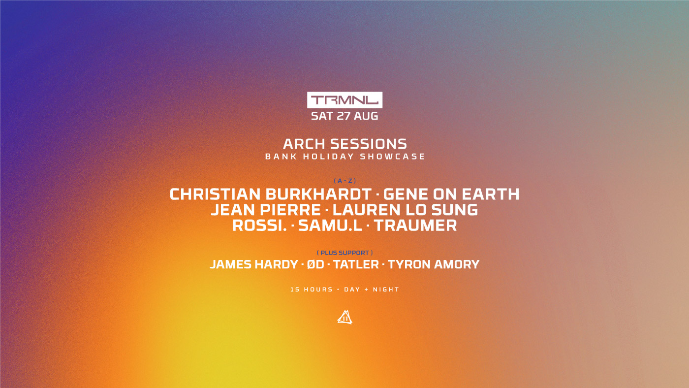 TRMNL Arch Sessions - Lineup Announced • LAB11 Birmingham