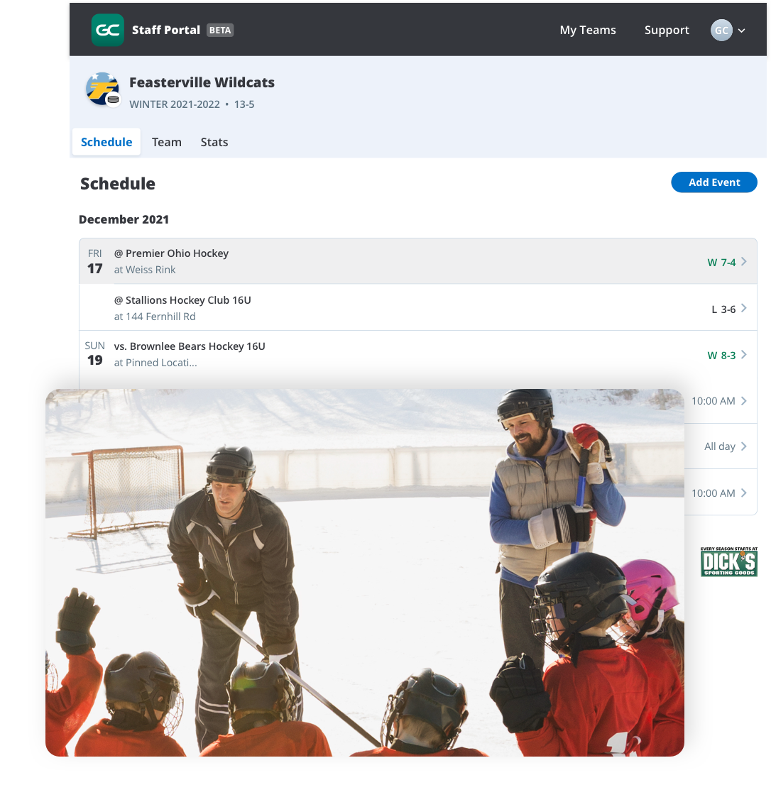 GameChanger for Hockey