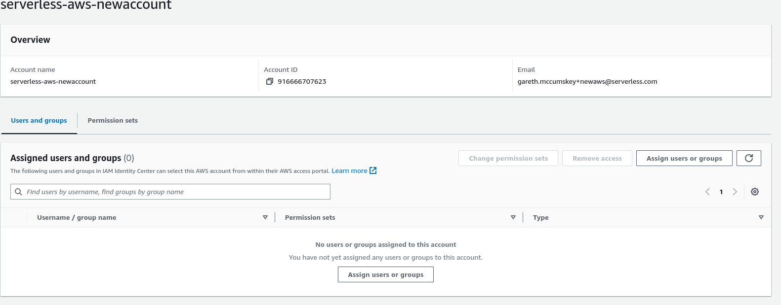 Serverless Framework - AWS Credentials