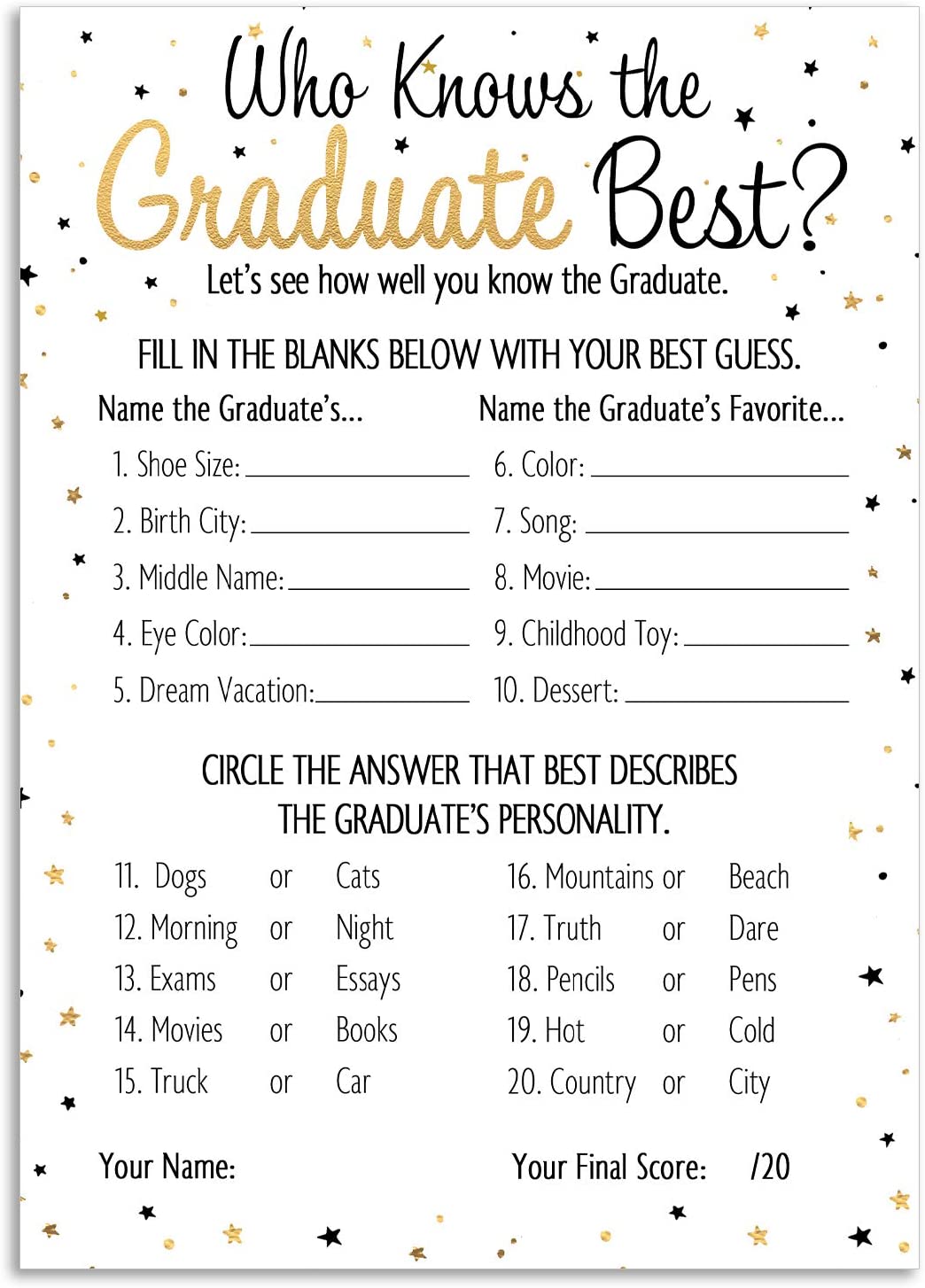 College Trunk Party Ideas & Gifts | Memento Blog