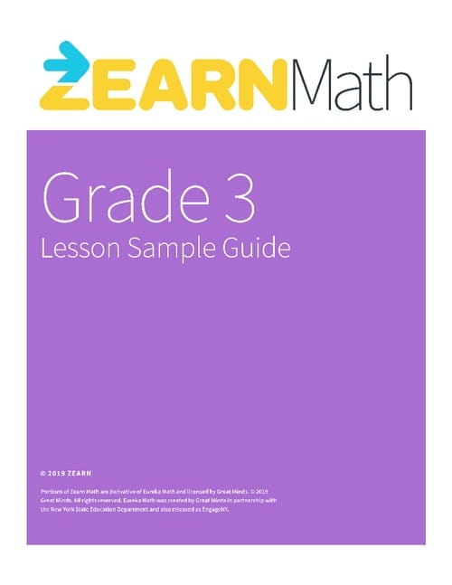 Math Lesson Planning Guides | Zearn