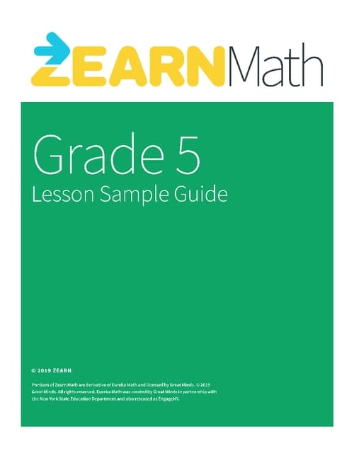 Math Lesson Planning Guides | Zearn