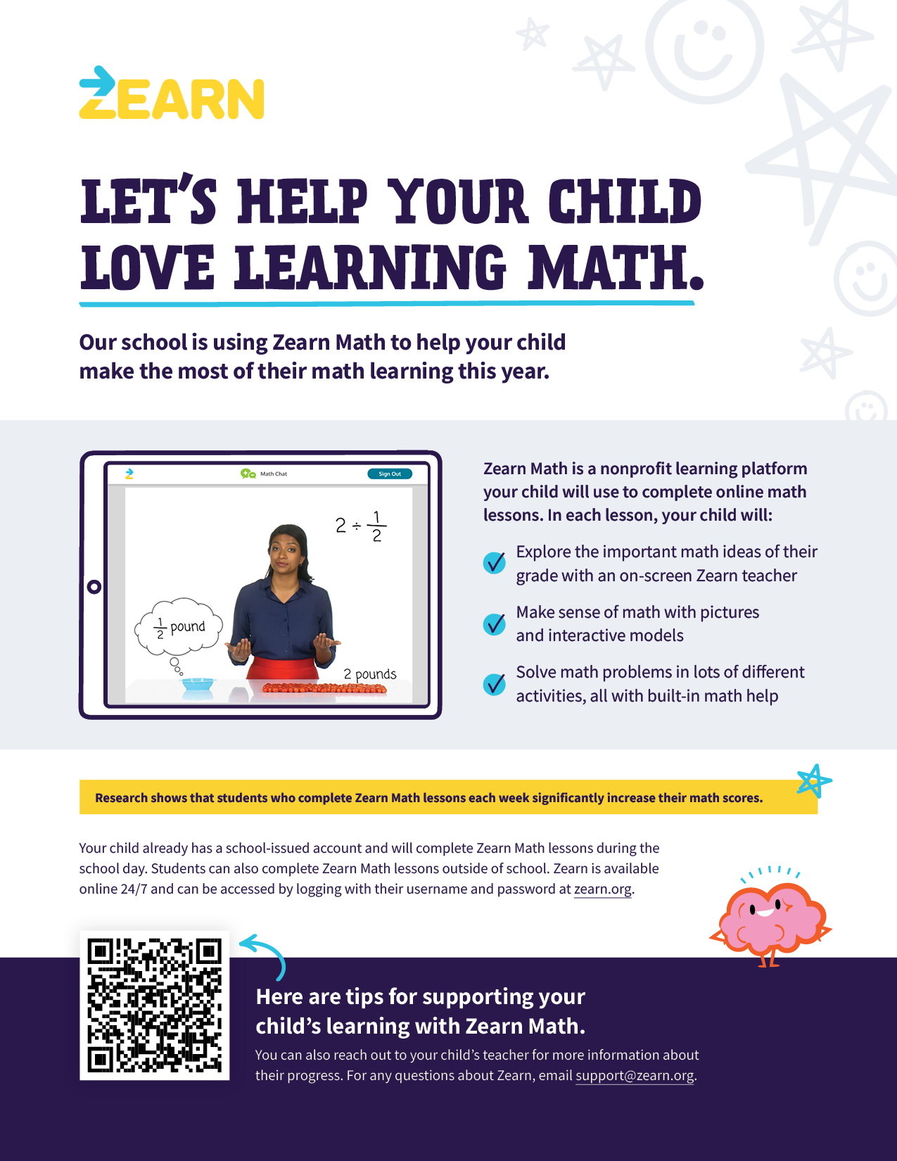 Orient Students’ Families to Zearn | Zearn Math