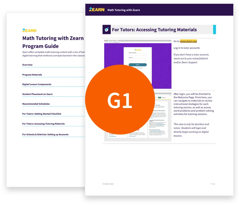 Math Tutoring with Zearn | Zearn Math