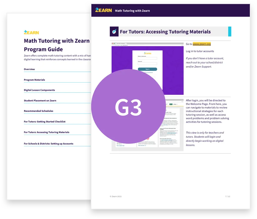 Math Tutoring with Zearn | Zearn Math
