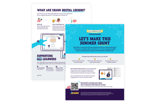 Sharing Zearn Math with Your Community | Zearn Math