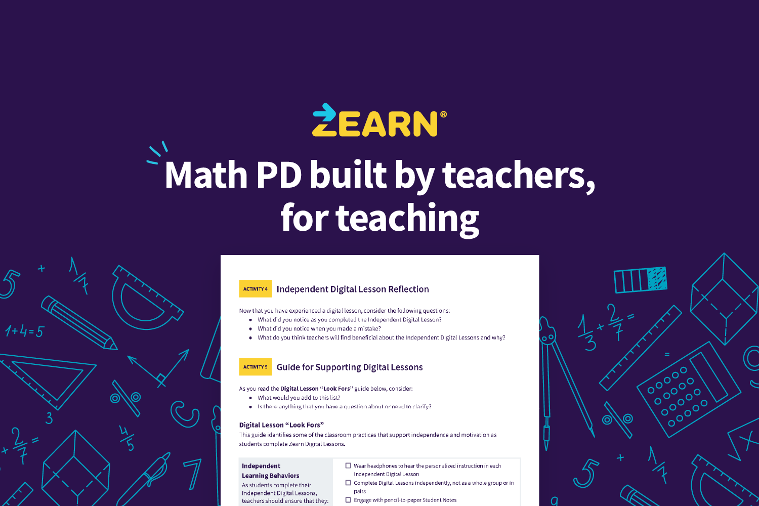 Curriculum Study PD | Zearn Math