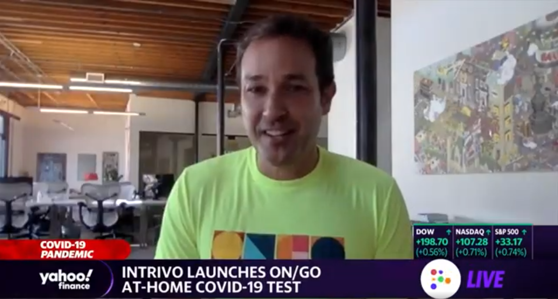Video: Co-CEO Reeve Benaron on Yahoo Finance | On/Go