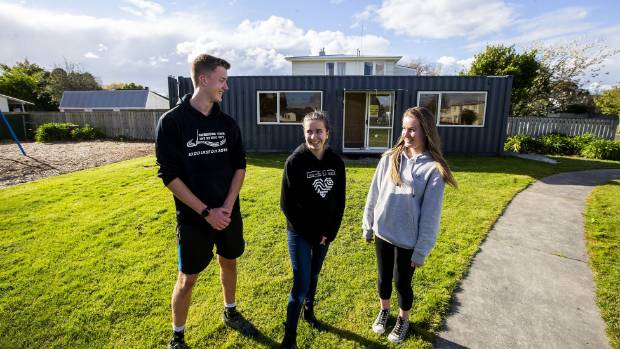 Shipping container provides school with after-school programme