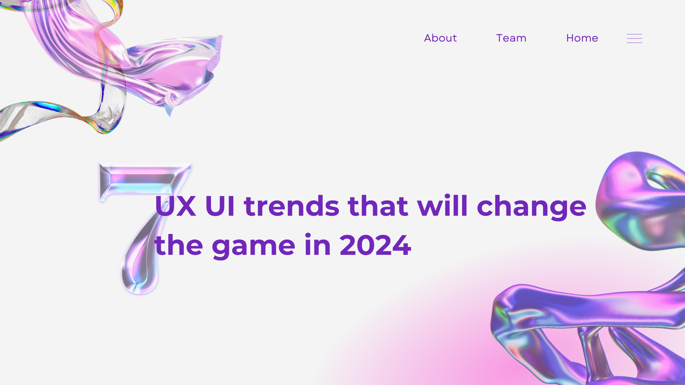 7 UX UI trends that will change the game in 2024