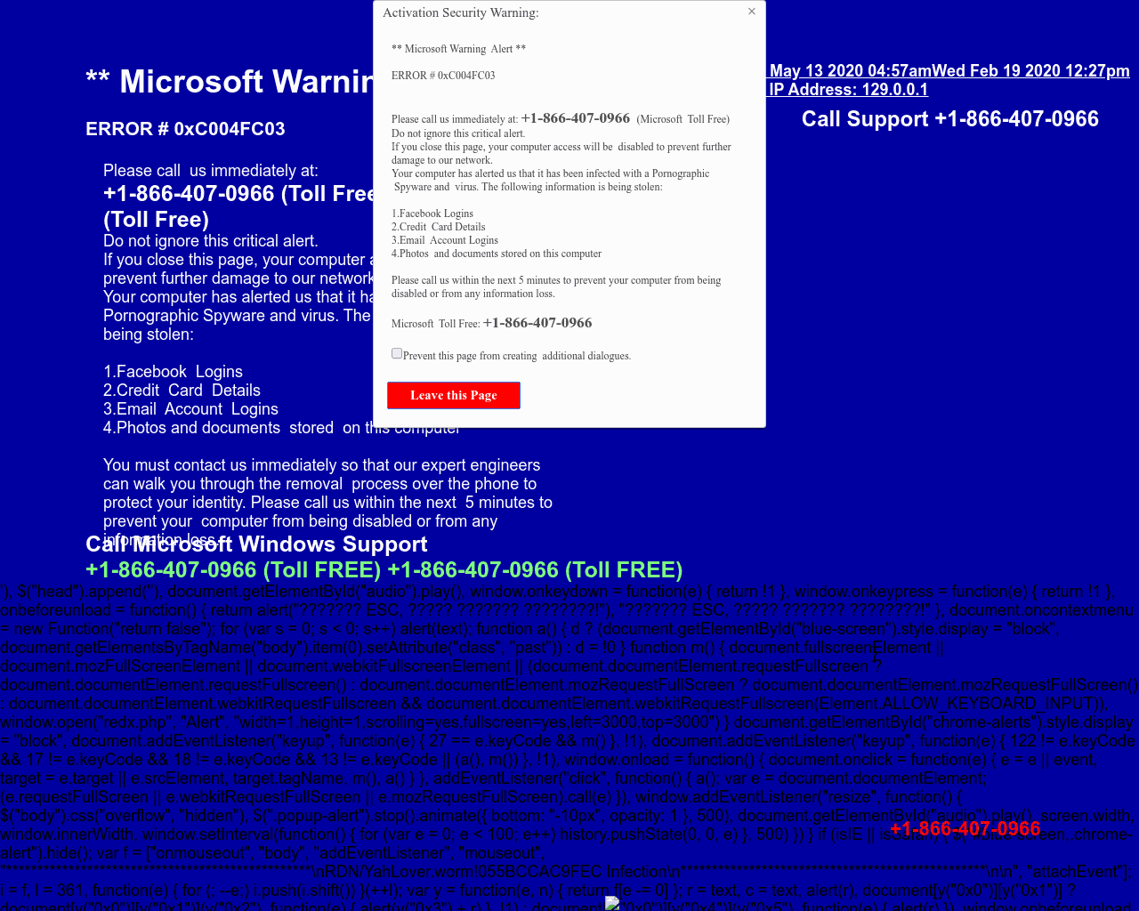 Webshrinker: Malicious URL Example: Types of Malicious Sites We Catch