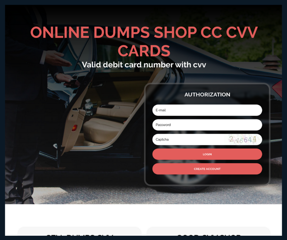 Webshrinker: Stolen Credit Card Information, For Sale!