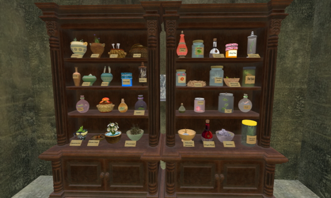 Conjuring Ghost On Cupboard