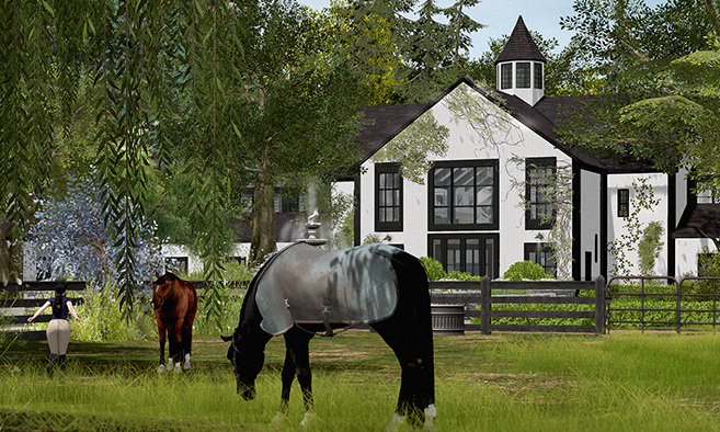 Home Sweet Home for Horse Lovers | Second Life Destinations